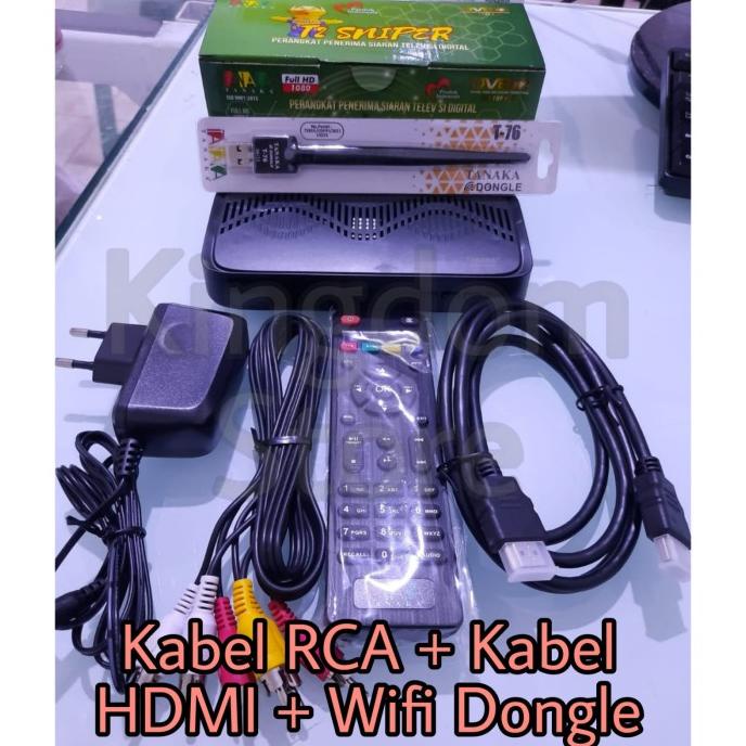 Jual BIG SELL STB SET TOP BOX/DECODER/RECIVER DIGITAL DVB T2 TANAKA ...