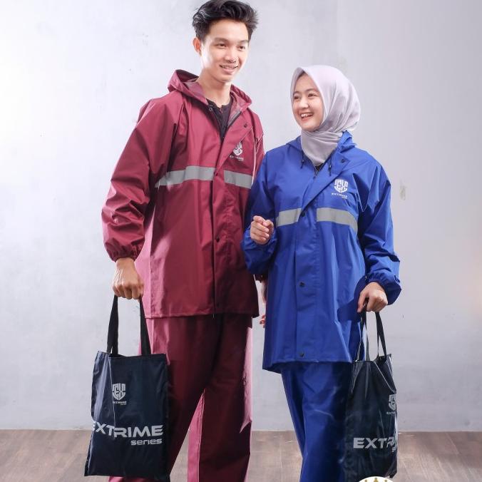 Jual Jas Hujan Extrime Series Jas Hujan Axio Bahan Tebal Dan Anti ...