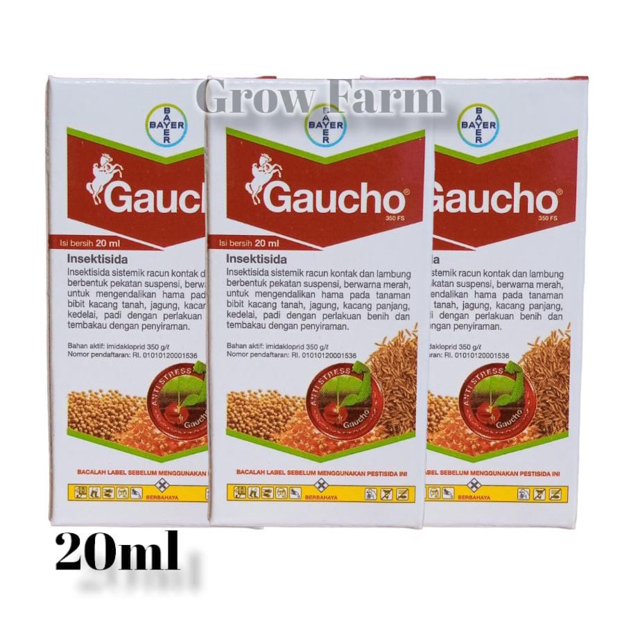 Jual INSEKTISIDA GAUCHO 20ML insektisida perlakuan benih gauco ...