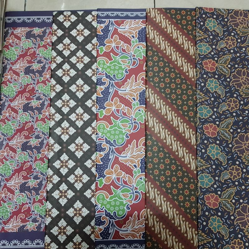 Jual Kertas Kado Sansan wawa Motif Batik Jumbo | Shopee Indonesia