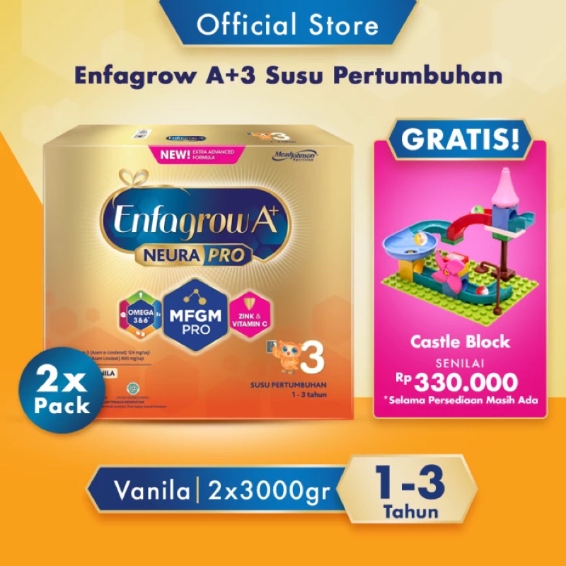 Jual Enfagrow A+3 Vanila | Shopee Indonesia