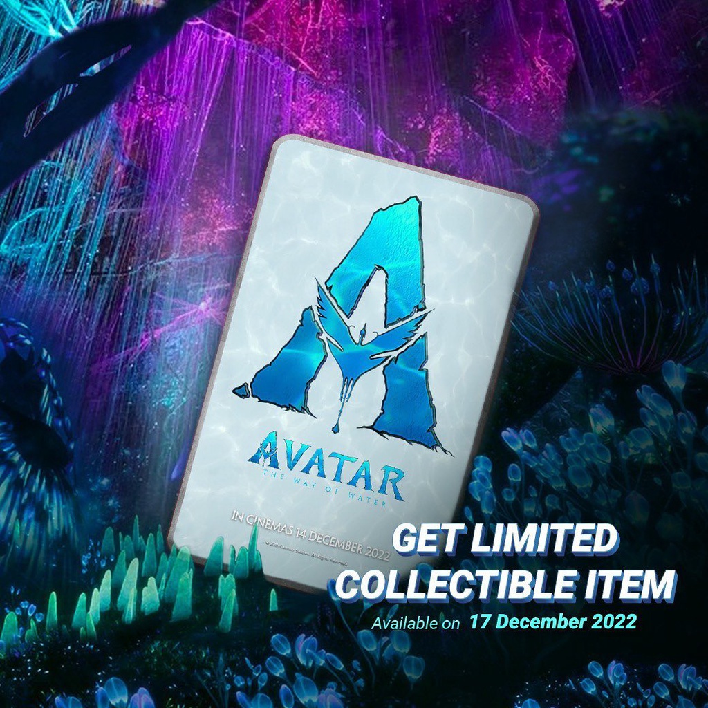 Jual OFFICIAL Poster Avatar The Way Of Water CGV 2022 Ukuran A3 / Tumbler Avatar The Way Of ...