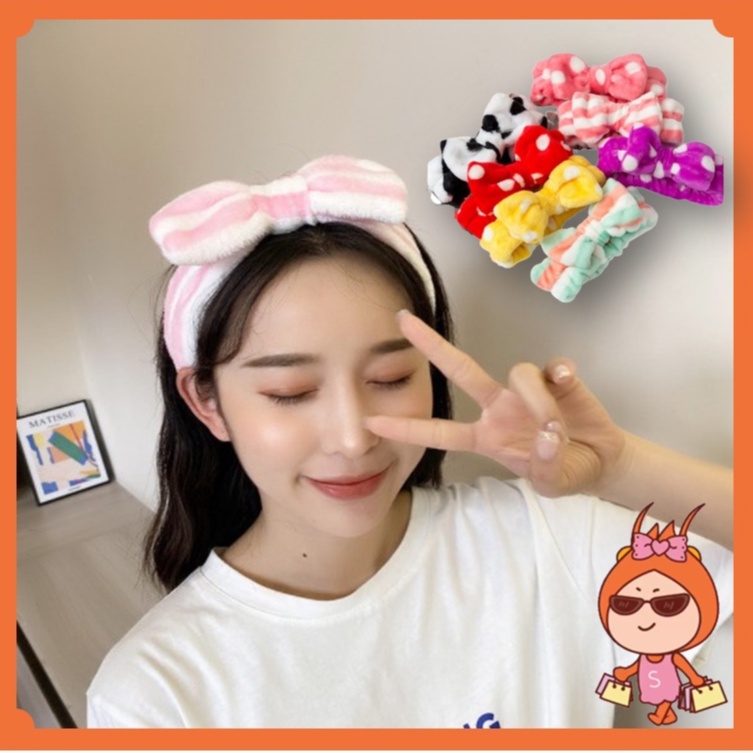 Jual Reseller Welcome - B281 Bandana Bando Rambut Motif Pita / Headband ...