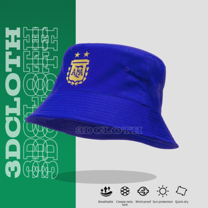 Jual Topi Bucket AFA Argentina | Bucket Hat Timnas Argentina | Shopee ...