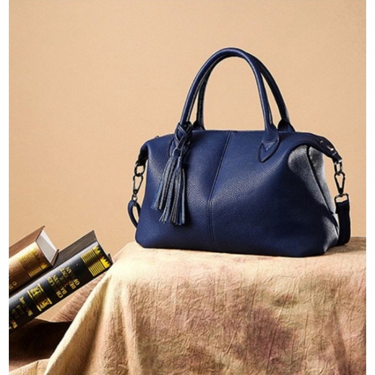 Jual TAS WANITA PREMIUM BAHAN KULIT ASLI - TAS SLEMPANG DOUBLE TALI ...