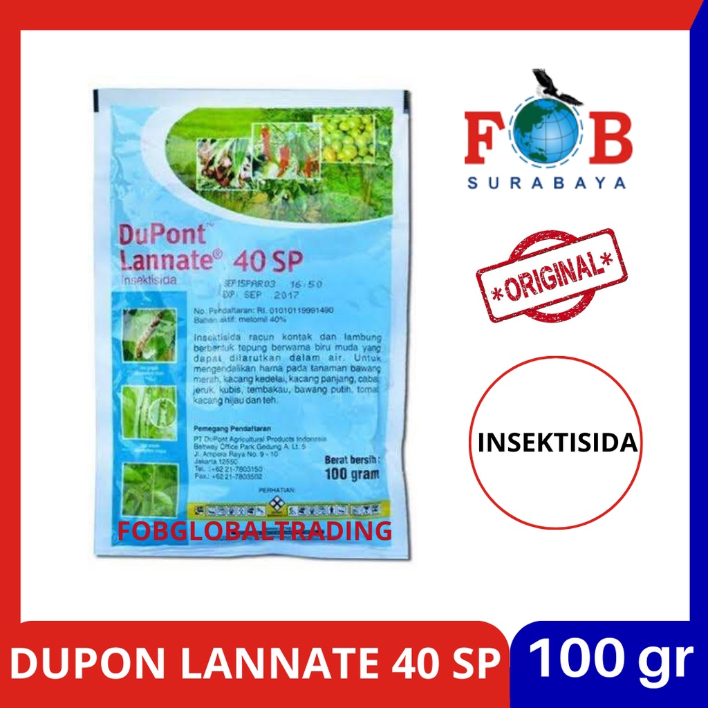 Jual OBAT INSEKTISIDA DUPONT LANNATE 40SP 100GR | Shopee Indonesia