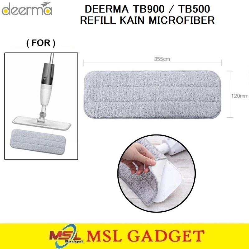 Jual Deerma TB900 TB500 Microfiber Replacement Refill Kain Alat Pel ...