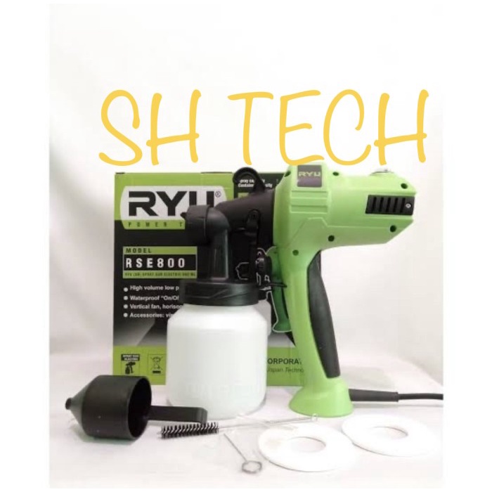 Jual Sag Ryu Rse800 Rse 800 Electric Spray Gun Mesin Semprot Cat ...