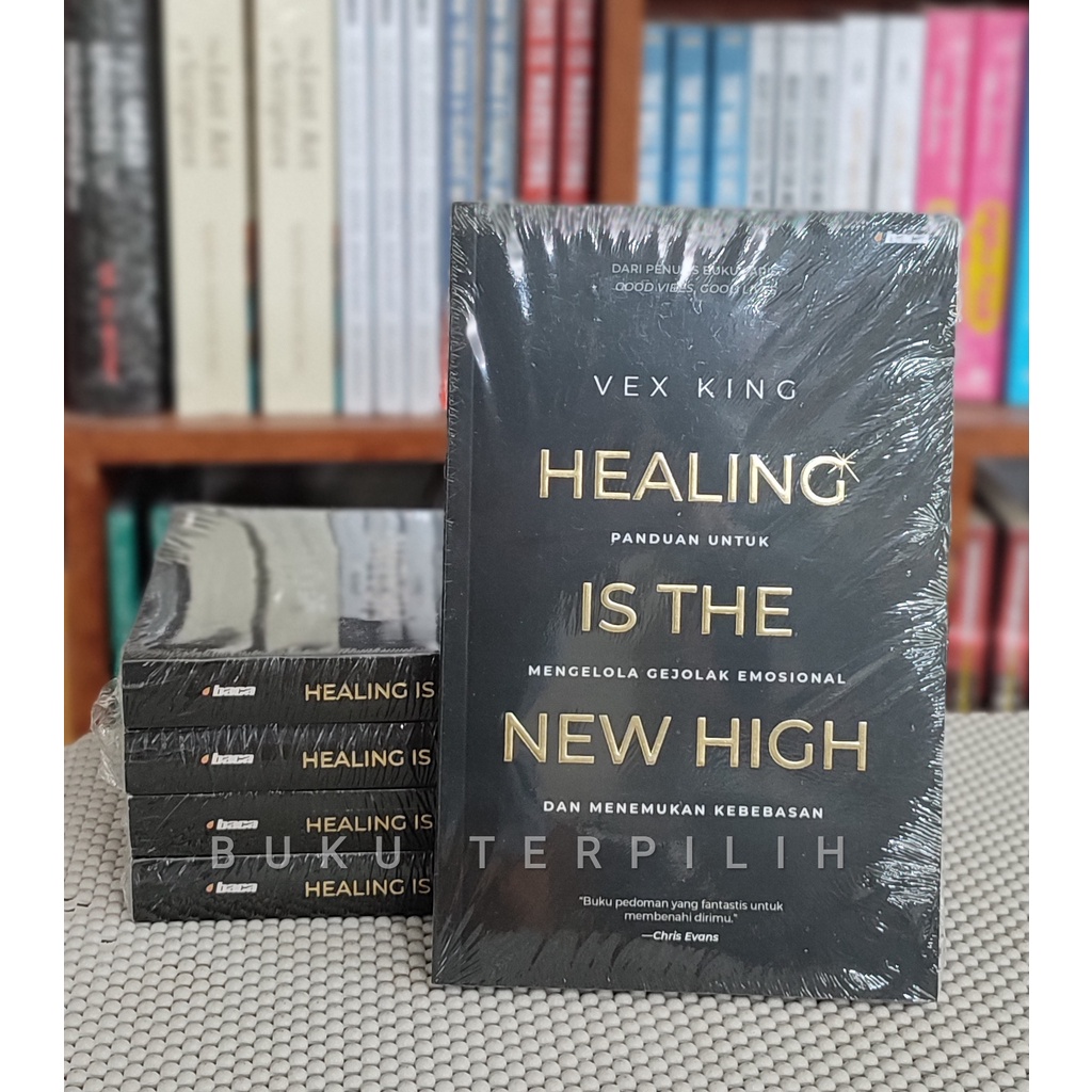 Jual HEALING IS THE NEW HIGH - Vex King - PENERBIT BACA | Shopee Indonesia