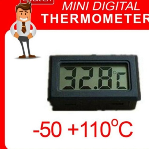 Jual Termometer Mini Digital Thermometer Alat Pengukur Suhu Ruangan ...