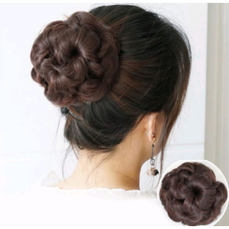 Jual WIG KONDE HAIR SINTETIS KONDE CEPOL INSTAN JEPITAN KONDE PRAKTIS ...