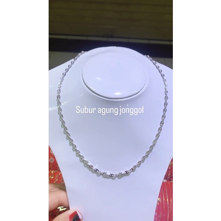 Jual Kalung kremes 8k mas putih | Shopee Indonesia