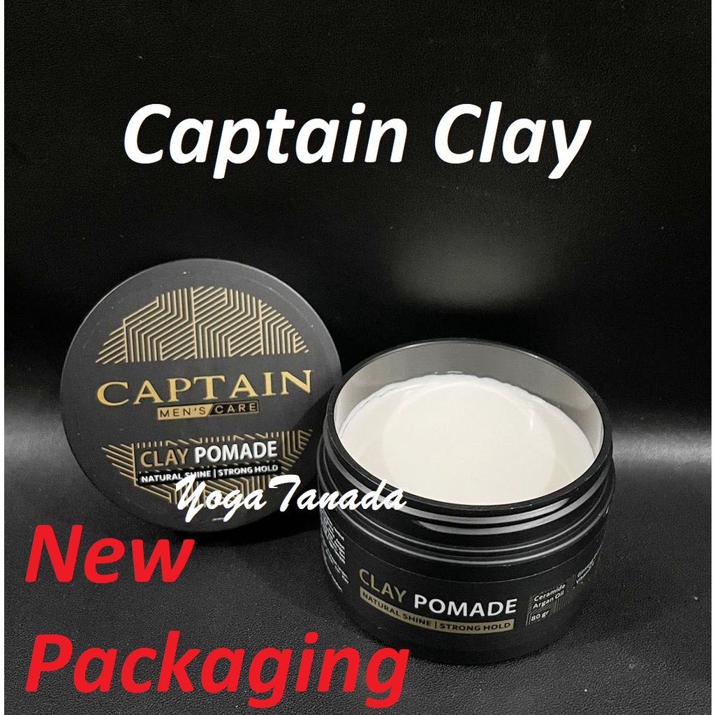 Jual POMADE CAPTAIN CLAY STRONG MATTE WATERBASED 80gram (FREE SISIR ...