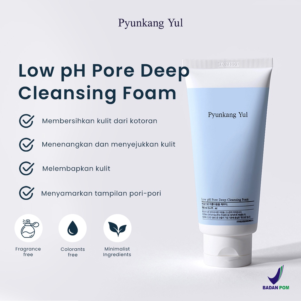 Jual PYUNKANG YUL Low pH Pore Deep Cleansing Foam 100ml | Shopee Indonesia