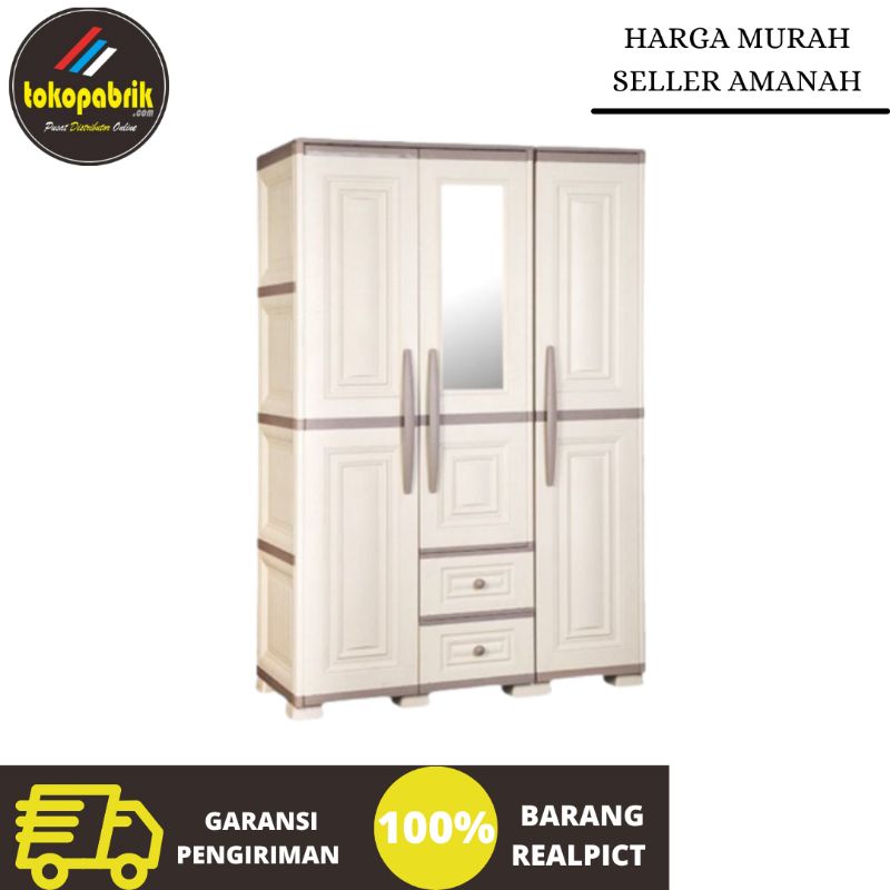 Jual Lemari Plastik Olymplast OTC 3PL Modern Murah Bandung Cirebon ...