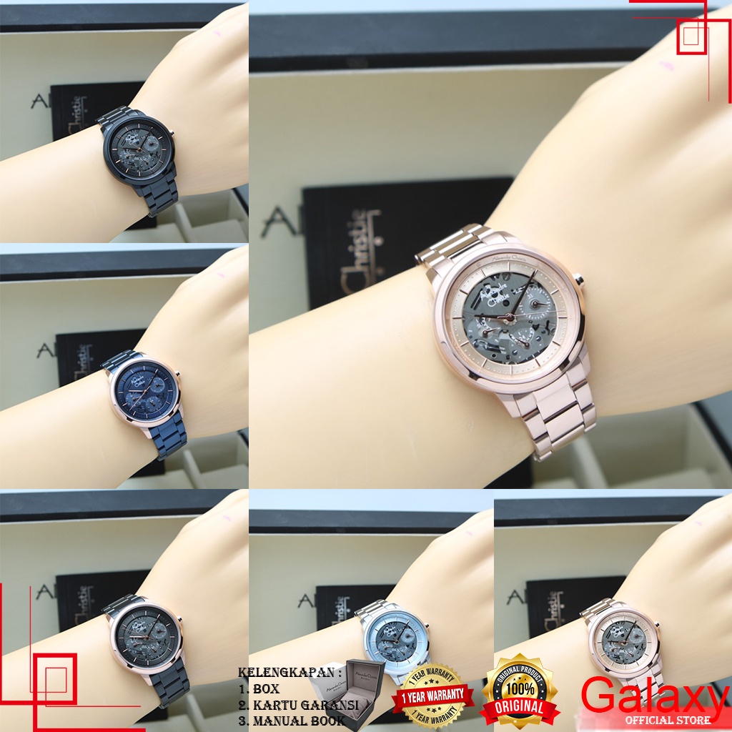 Jual ALEXANDRE CHRISTIE JAM TANGAN WANITA JAM TANGAN ORIGINAL JAM ...