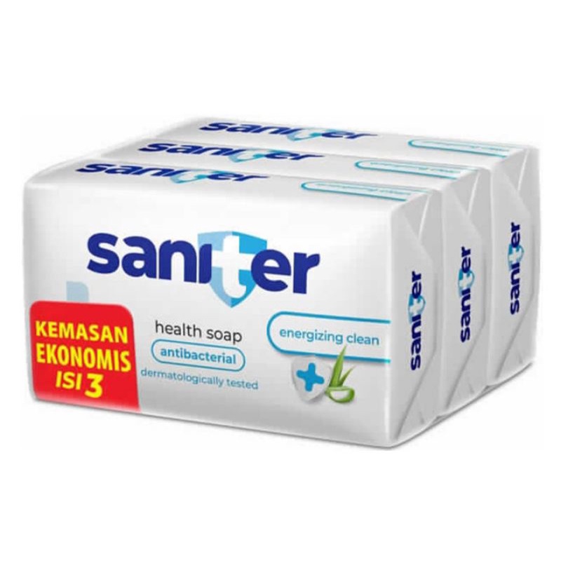 Jual SANITER Bar Health Soap Antibacterial Sabun Mandi Batang Anti ...