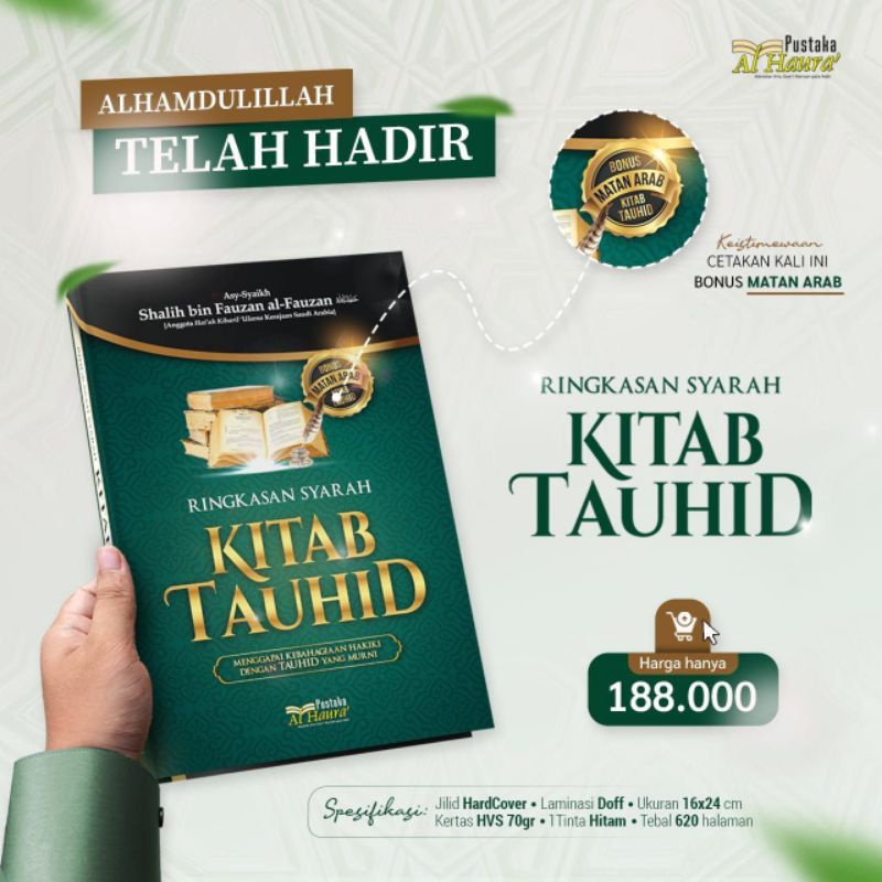 Jual Ringkasan Syarah Kitab Tauhid (Terjemah Mulakhos Kitab Tauhid ...