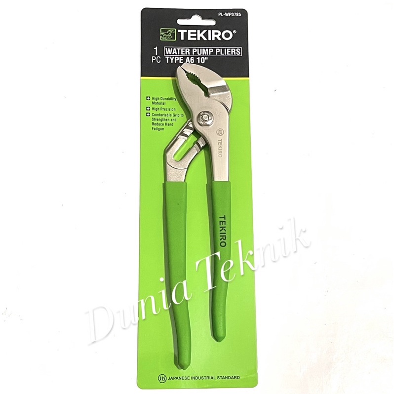 Jual TEKIRO Water Pump Pliers 10” Tang Burung Tang Geser Sliding 10 ...