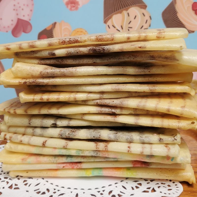 Jual KUE LEKER JADUL MIX (ISI 20) LEKKER CRISPY CREPES | Shopee Indonesia