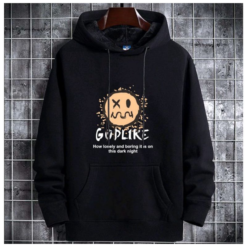 Jual Hoodie distro bahan fleece GODLIKE pria wanita | Shopee Indonesia