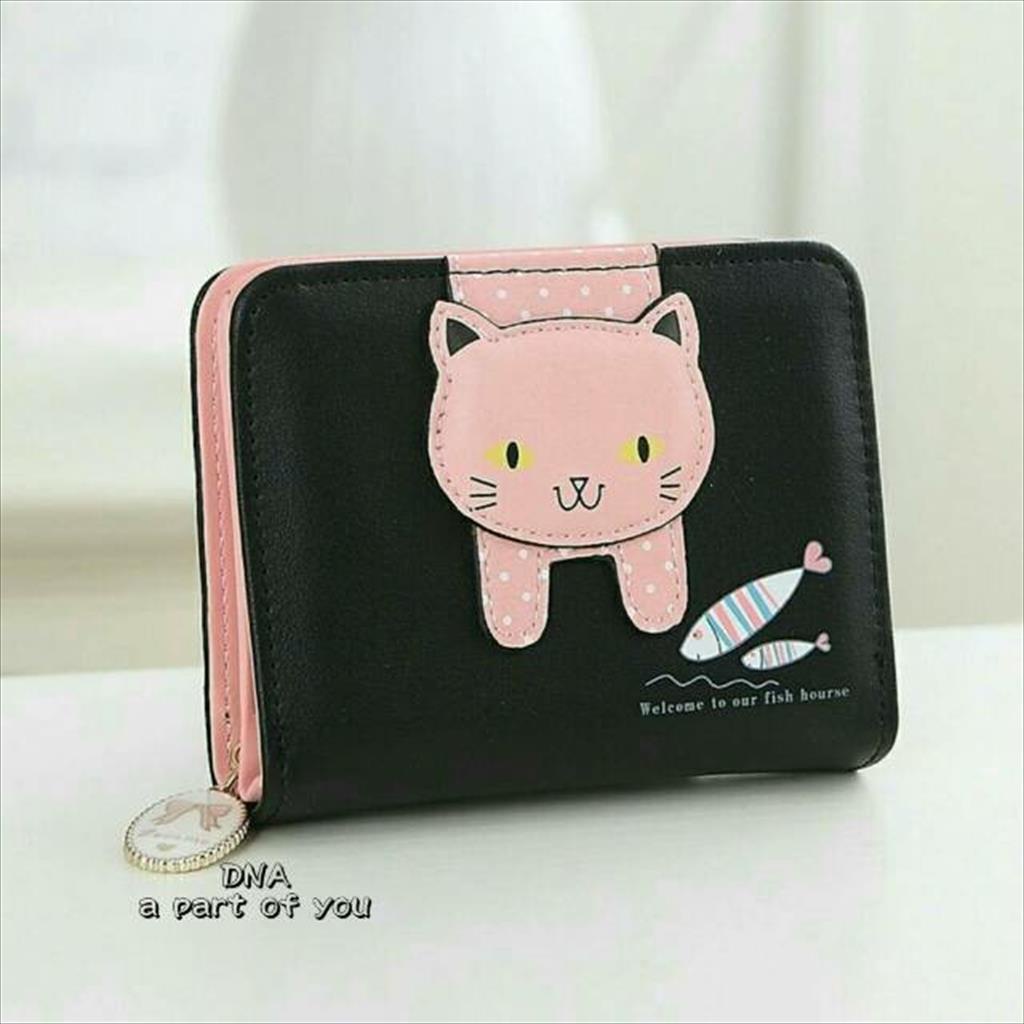 Jual RZ 048 Dompet cat fish cute dompet lipat yang cantik dan lucu ...