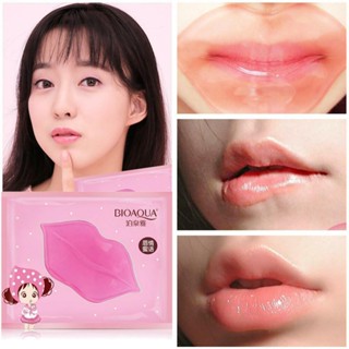 Jual Bioaqua Pink Collagen Nourish Lips Lip Membrane Mask | Shopee ...
