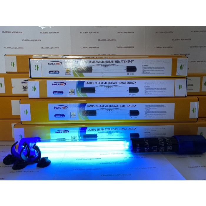 Jual Aquarium Lampu UV SAKKAI PRO 45W Watt 45 W Sterilisasi Alga ...