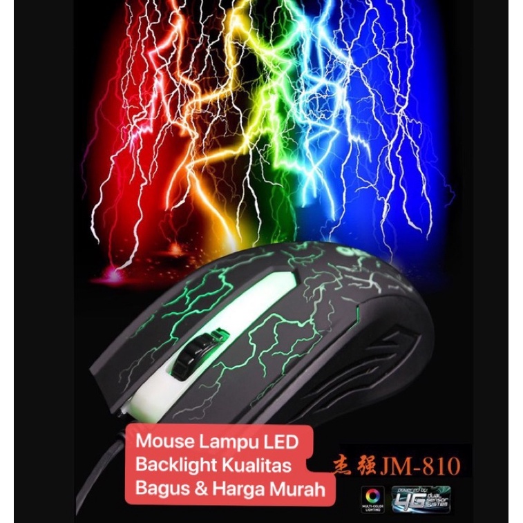Jual JM-812 Mouse Komputer PC Laptop Android TV Mouse Kabel USB Fitur ...