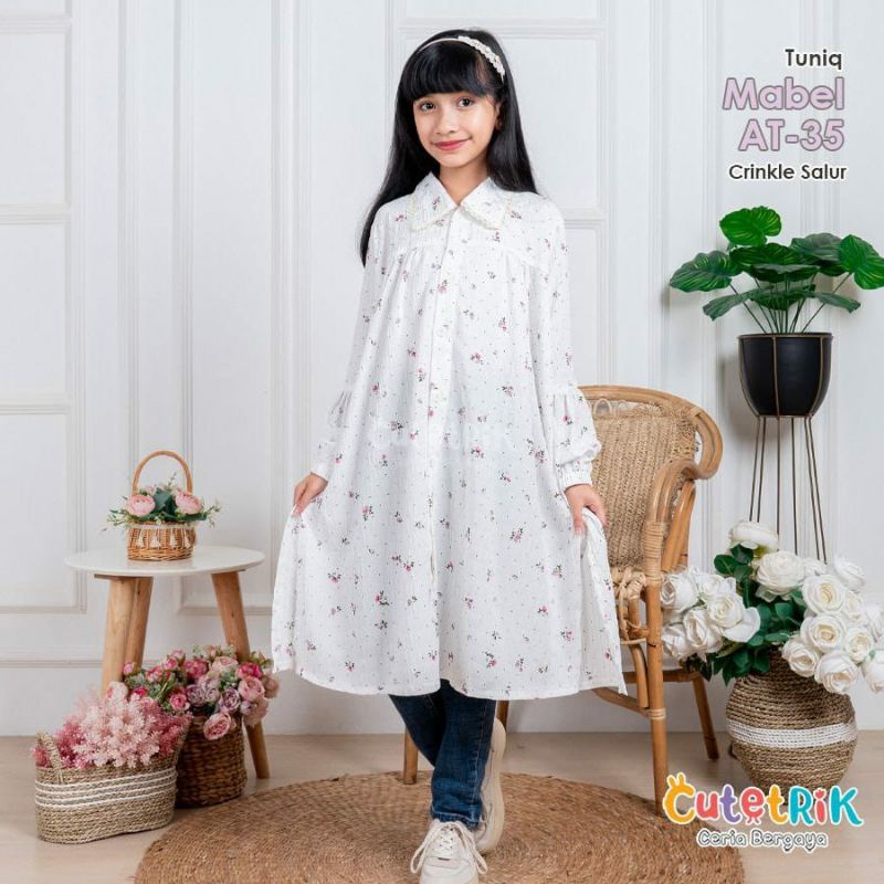 Jual TUNIQ MABEL CUTETRIK (AT-35) 8-15 TAHUN | Shopee Indonesia