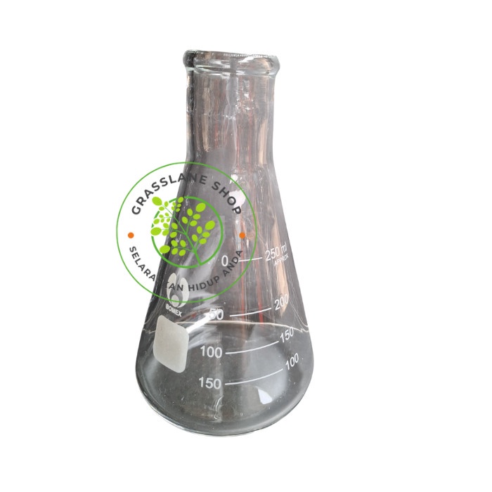 Jual Alat Lab Labu Erlenmeyer 250 Ml Rrc | Shopee Indonesia