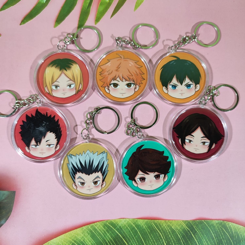 Jual Gantungan Kunci Mini Anime Haikyuu!! - Keychain Kenma Lucu size ...