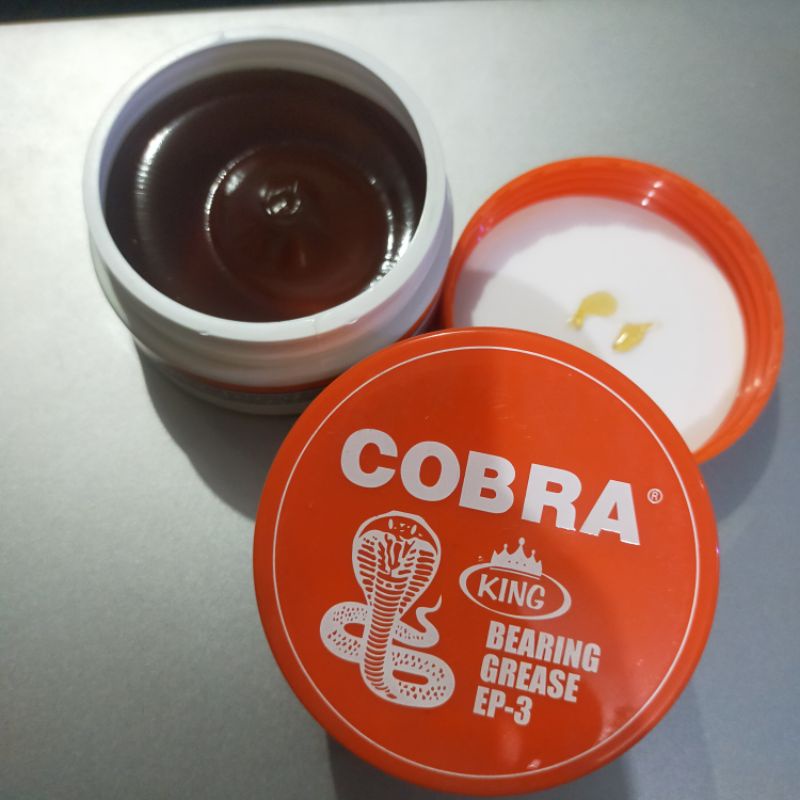 Jual Stempet gemuk grease King cobra orange EP-3 kecil Original 100gr ...