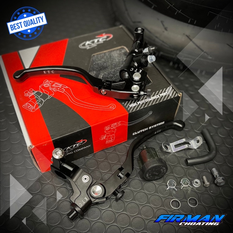Jual Master rem radial ktc racing set handle kiri kopling/rem full cnc ...