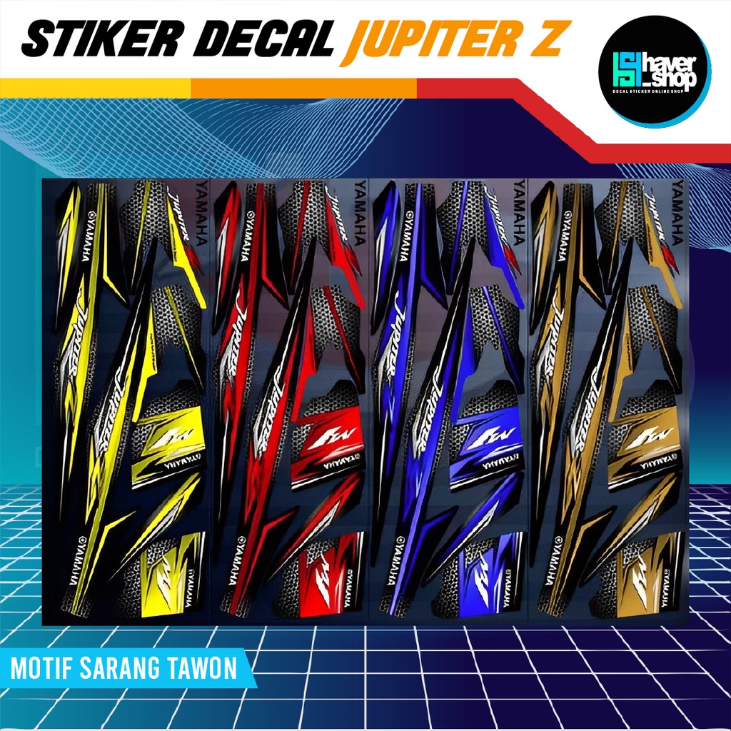 Jual Aksesoris Kendaraan Stiker Untuk Motor Striping Jupiter Z Variasi ...