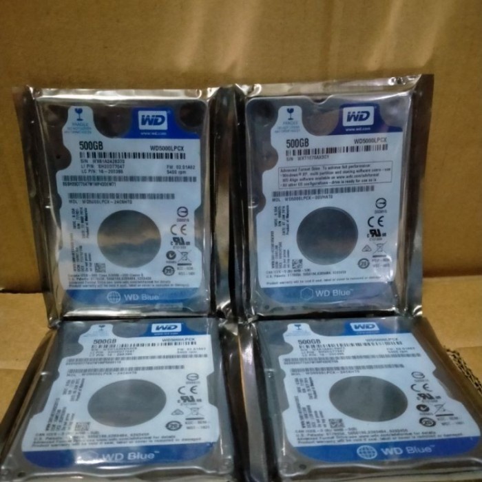 Jual Hardisk / HDD Laptop 500GB WD SATA 2,5 Inchi Toshiba Acer Lenovo ...