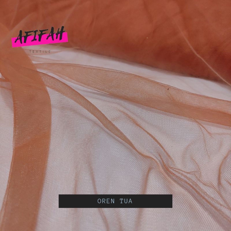 Jual Kain Tile Polos Premium | Soft Tulle | Tile polos lembut (harga ...