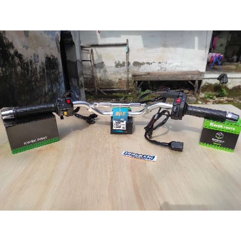 Jual PAKET stang day set holder kiri ninja dan holder kanan ksr set ...