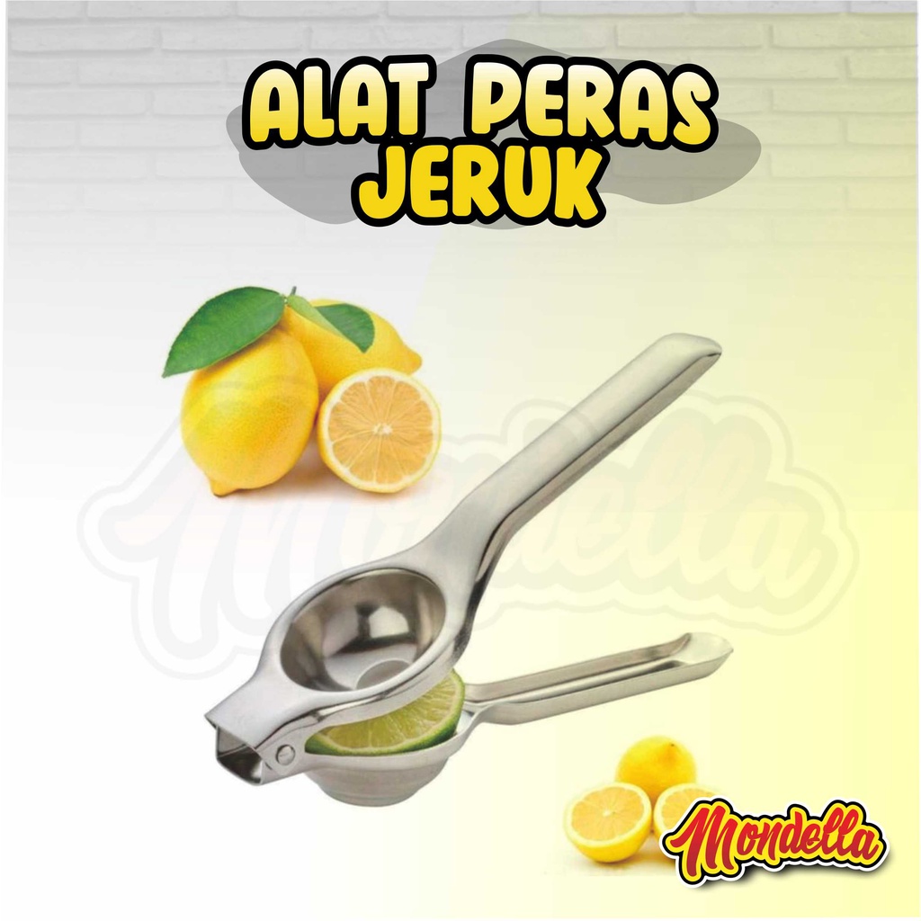 Jual Alat Peras Jeruk Perasan Lemon Pemeras Stainless Steel Tahan Karat ...