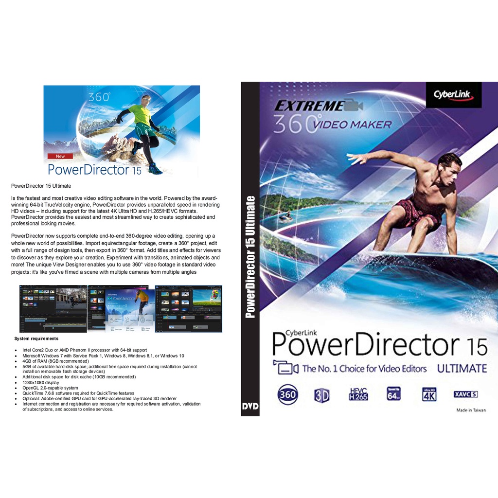 Jual DVD PowerDirector 15 Ultimate | Shopee Indonesia