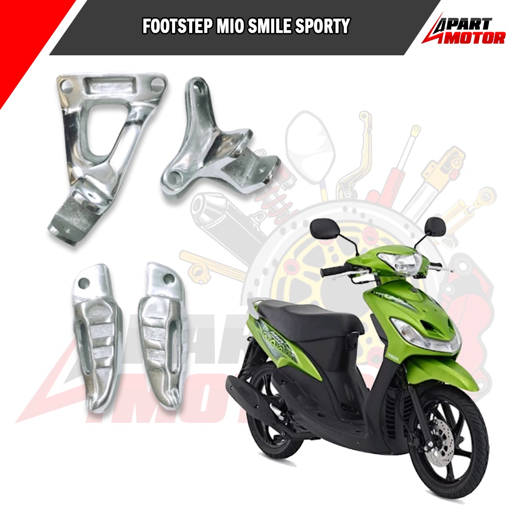 Jual Footstep Yamaha Mio Smile Sporty Satu Set | Shopee Indonesia