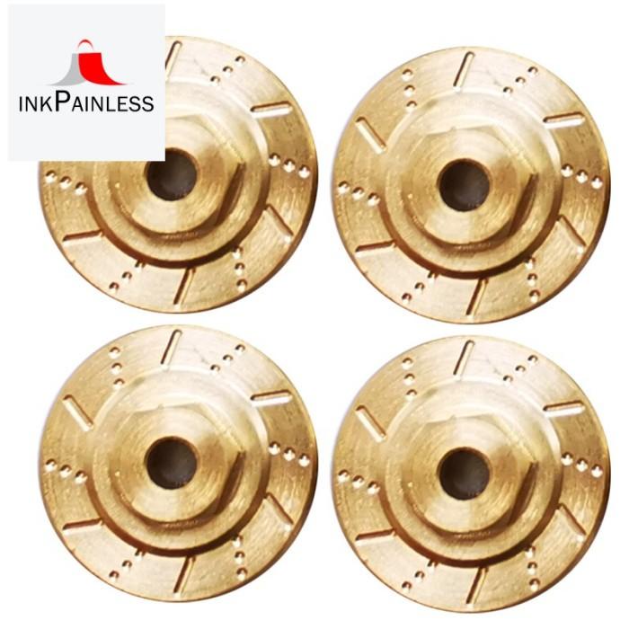 Jual 4Pcs Hub Roda Bahan Kuningan Untuk Jimny Xmykc01Cm 1 16 Rc Car ...