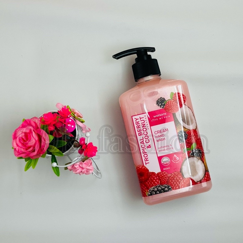 Jual Watsons Cream handwash 500ml / sabun cuci tangan / watsons hand ...