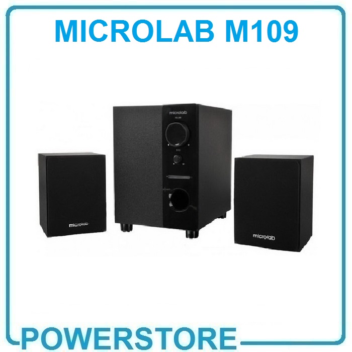 Jual Microlab M109 10 Watt RMS Multimedia Speaker Komputer PC | Shopee ...