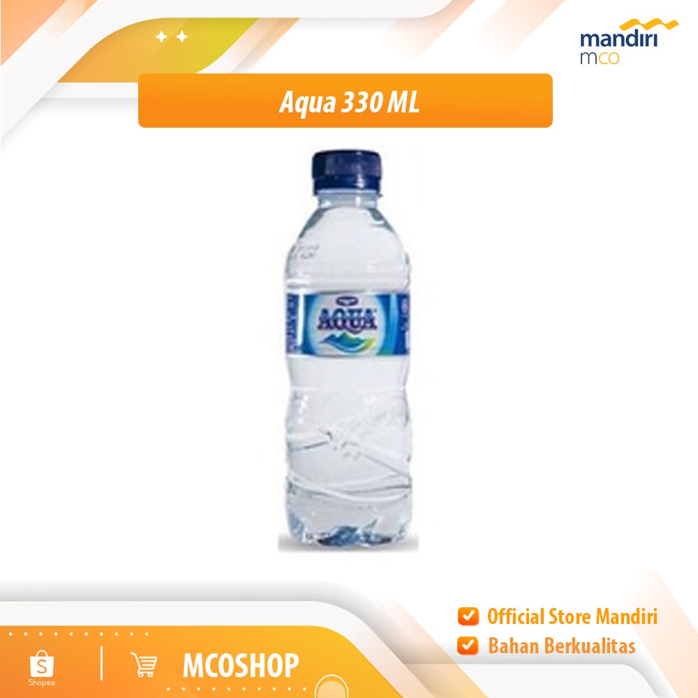 Jual Aqua 330 ML | Shopee Indonesia