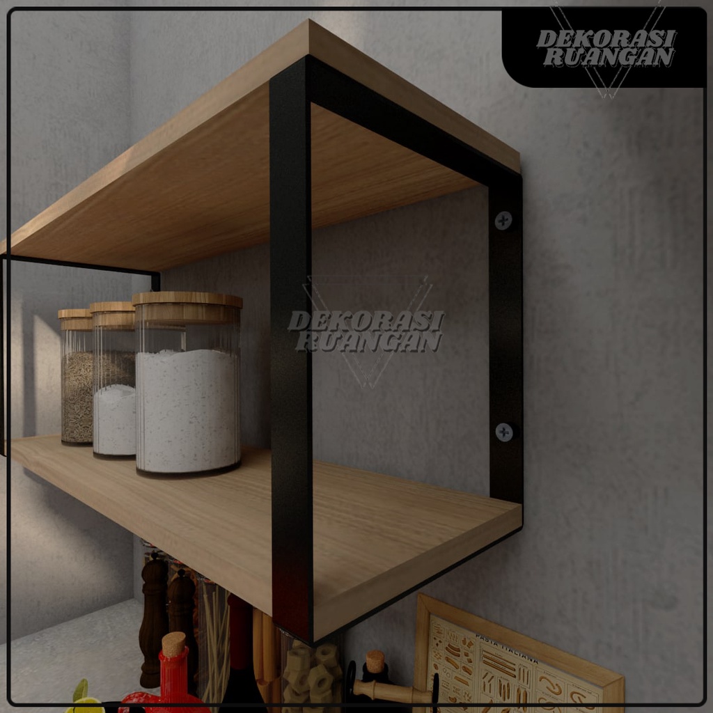 Jual Rak Besi Bumbu Dapur Serbaguna Rak Dapur Minimalis Kitchen Set ...