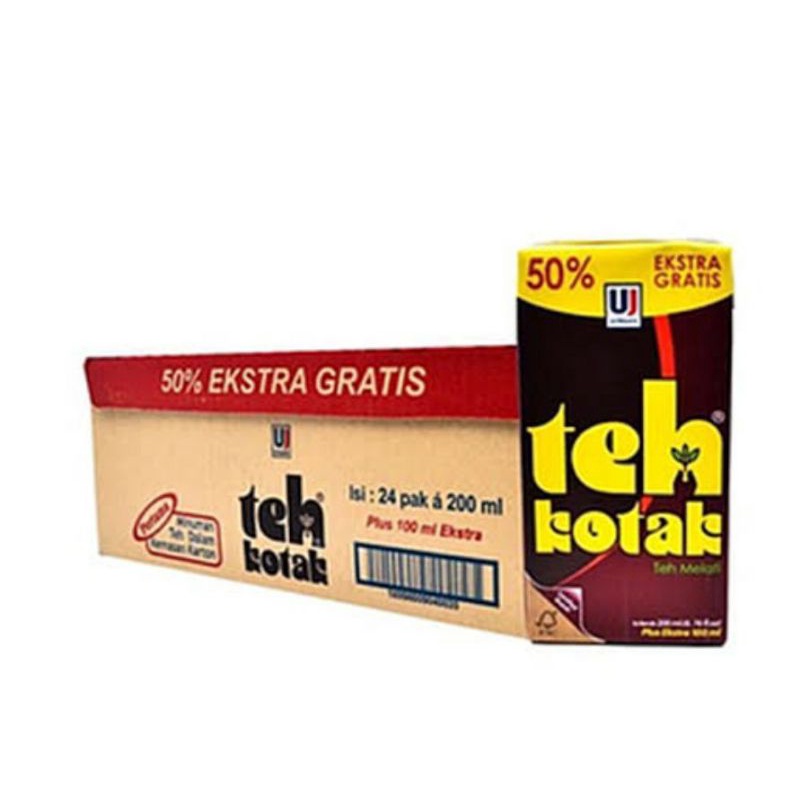Jual Teh Kotak Rasa Melati/Original 300ml 1 Dus isi 24 pack | Shopee ...