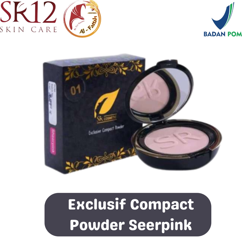 Jual Exclusive Compact Powder Sr12 Bedak Padat Bedak Bpom Sheer Pink ...