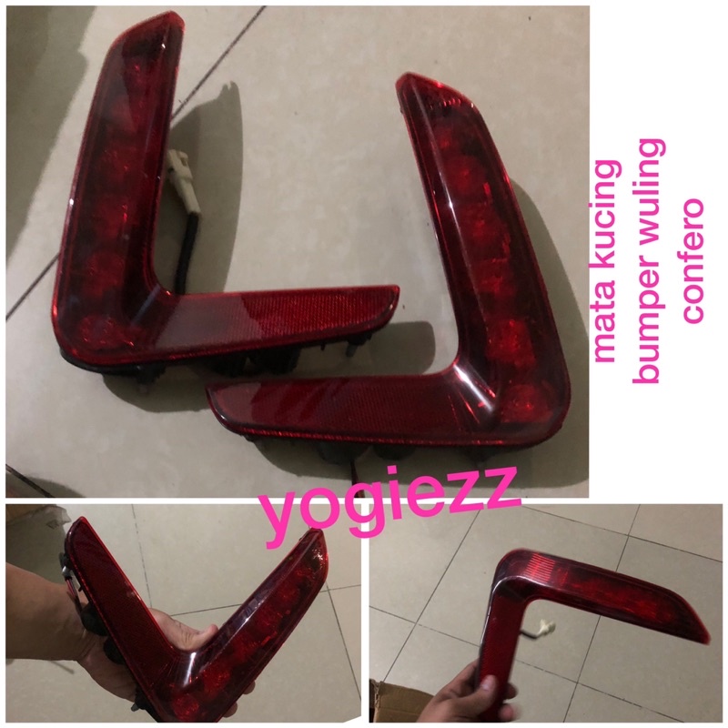 Jual lampu bumper belakang wuling confero mata kucing bemper bamper ...