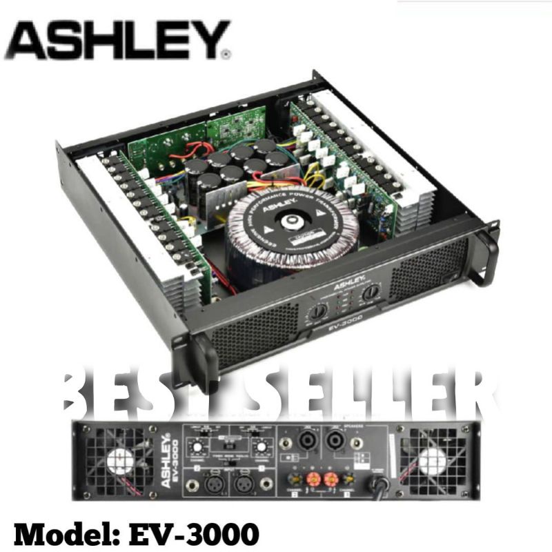 Jual Power Ashley EV3000 Amplifier Ashley EV 3000 Original | Shopee ...